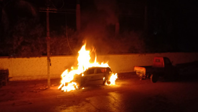 ट्रांसफामर के जलने से टूटा हाई वोल्टेज विद्युत लाईन का तार | High ...